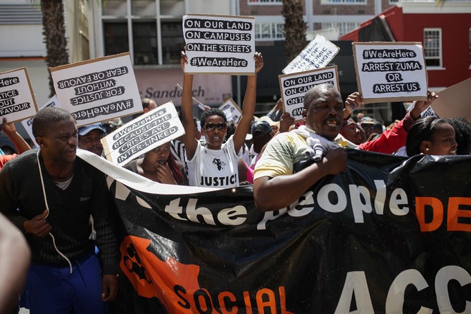 “Arrest Zuma” demand protesters | GroundUp