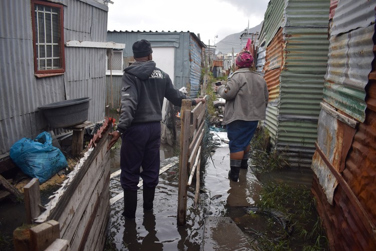 Masiphumelele leaders ask for help in face of relentless storm | GroundUp