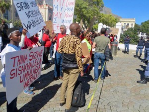 End corruption and nepotism in land redistribution, protesters tell ...