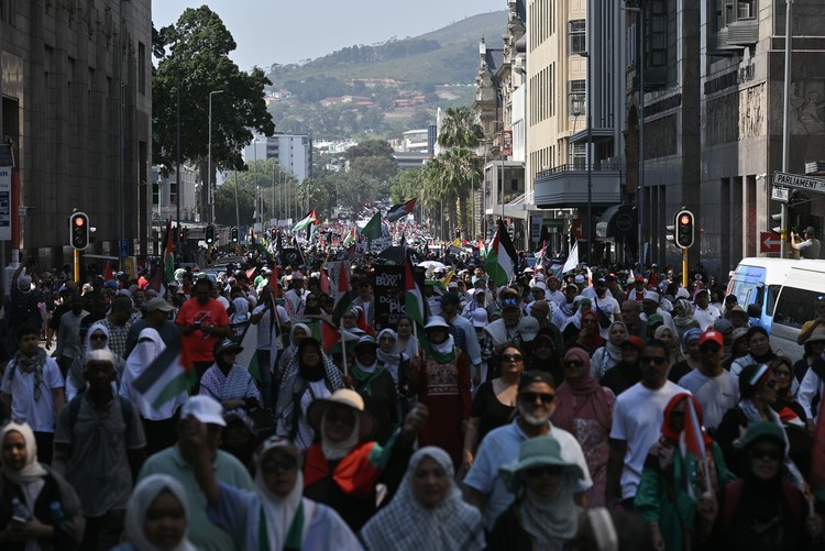 Thousands in Cape Town and Johannesburg protest against Israel's year ...