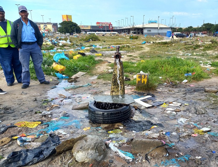 The long battle of 300 families for toilets and taps | GroundUp