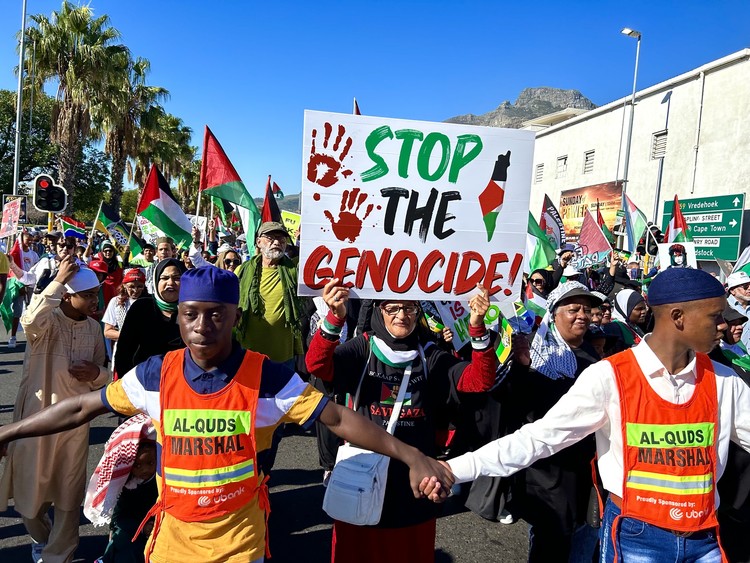 Thousands march in Cape Town in support of ICJ order against Israel ...