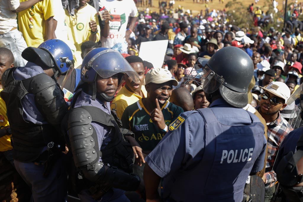 In photos: #FeesMustFall protest at Union Buildings
