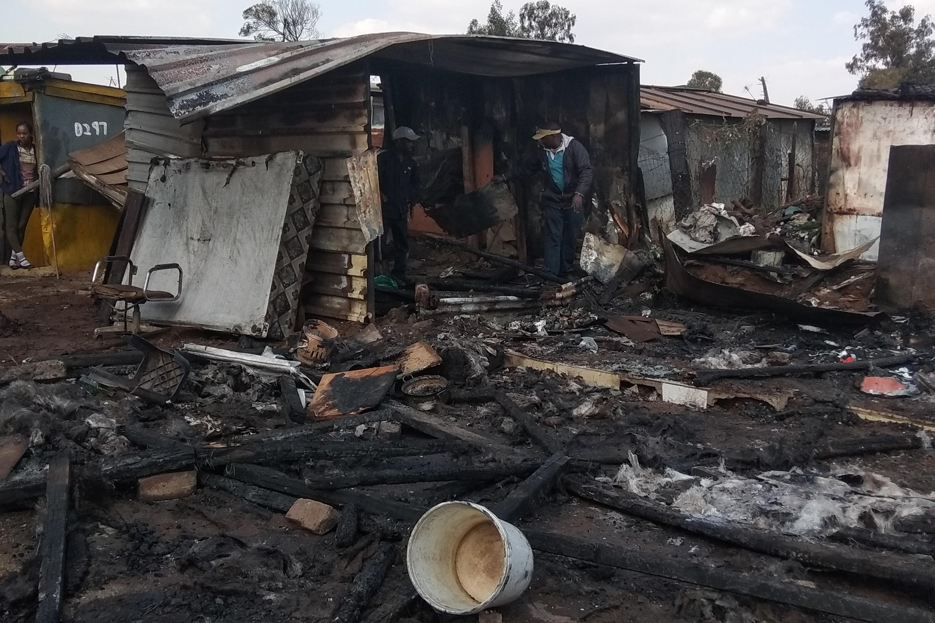 Homeless and hopeless after fire ravages Good Hope | GroundUp
