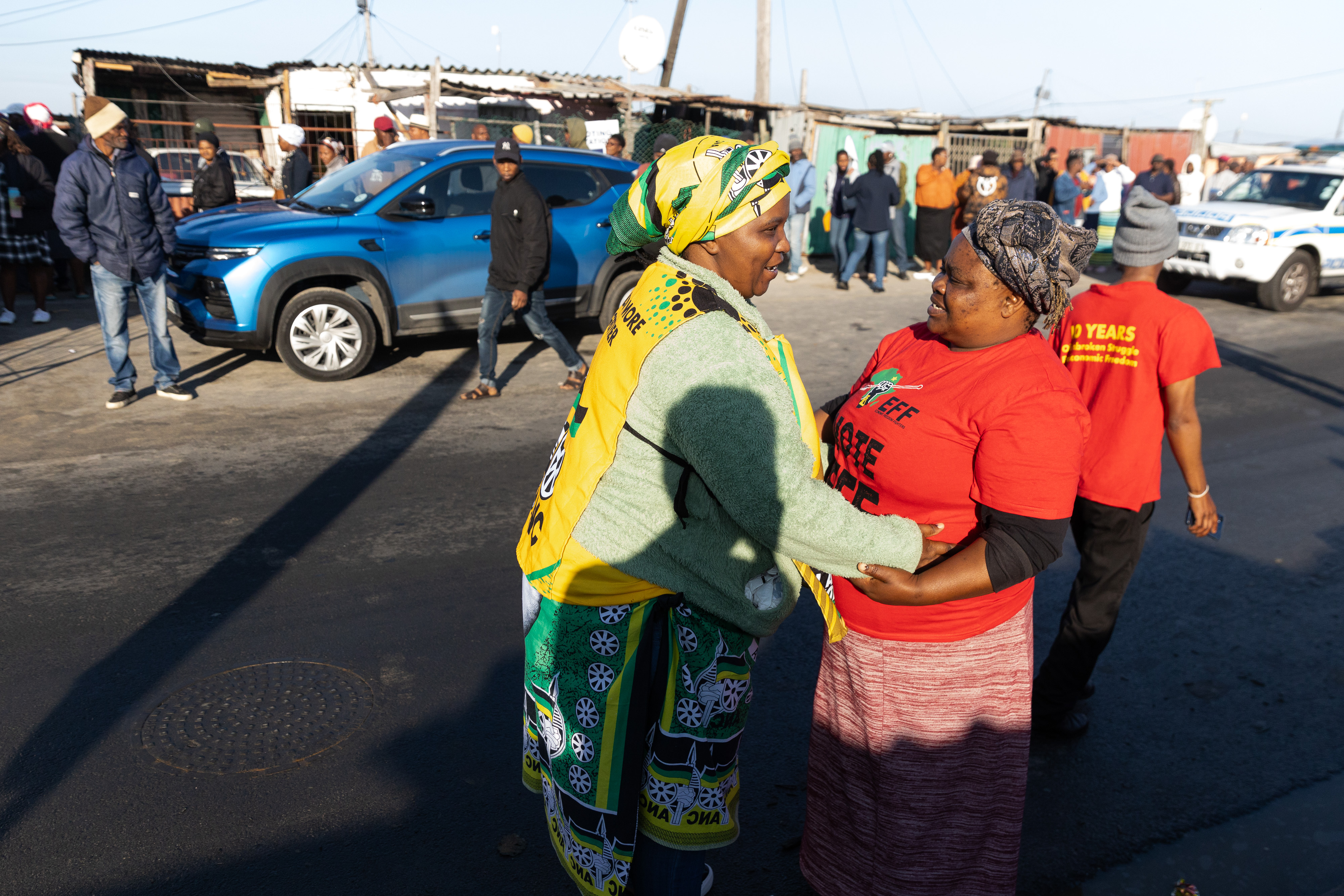 In photos: South Africa’s democracy in action