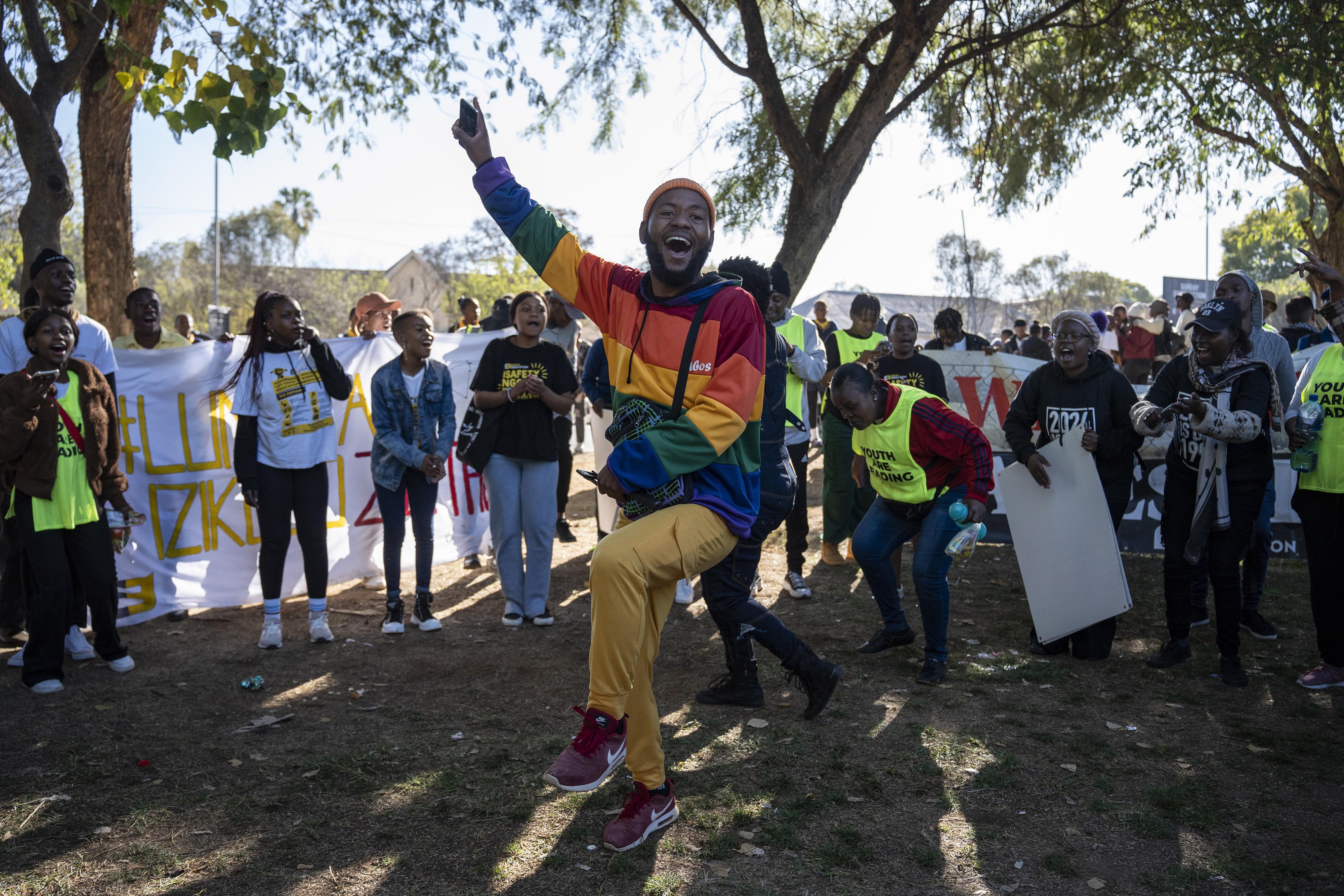 In photos: Young people march to Union Buildings | GroundUp