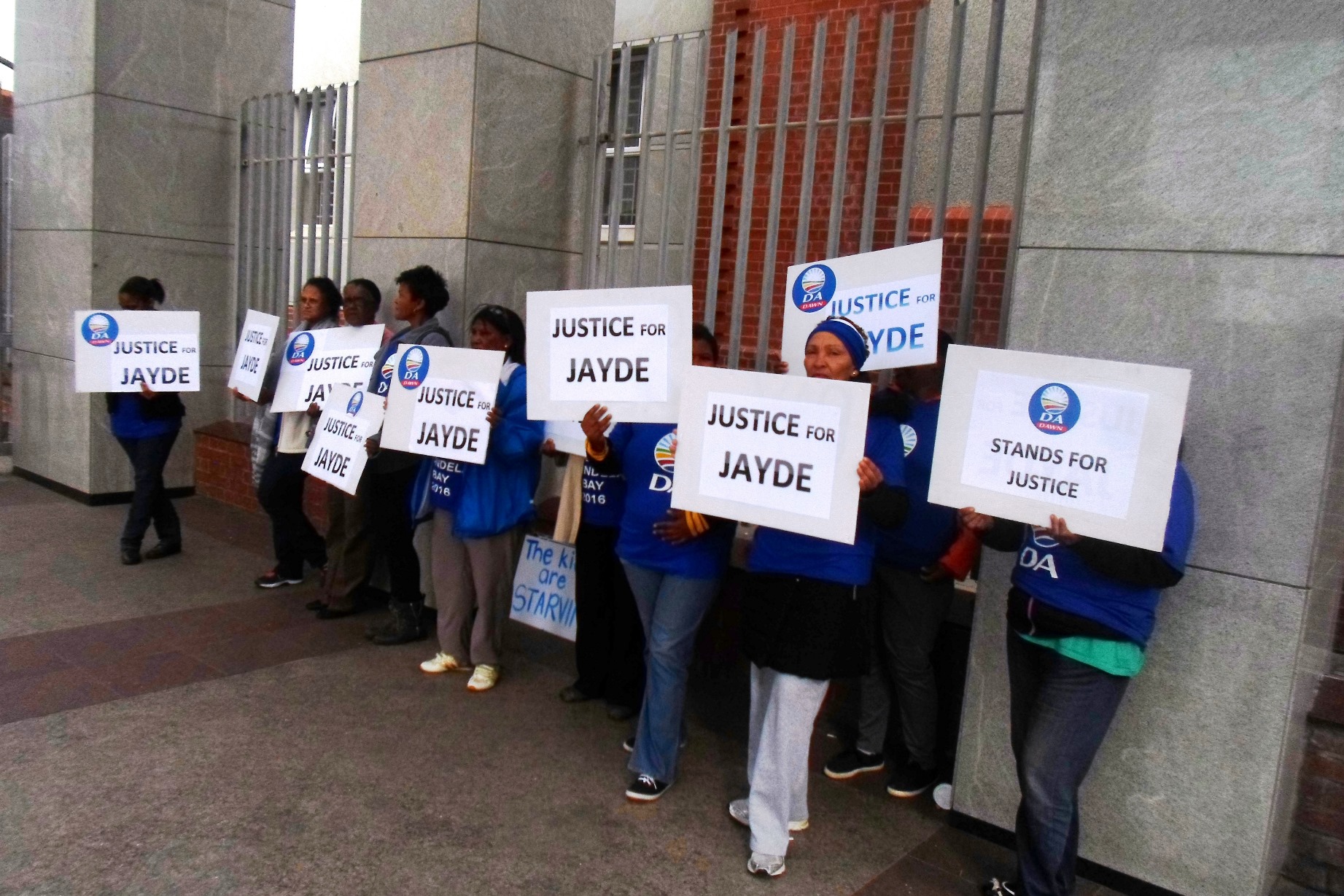 Panayiotou murder case brings out rival picketers | GroundUp
