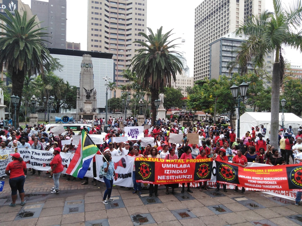 Human Rights Day protesters demand better housing | GroundUp