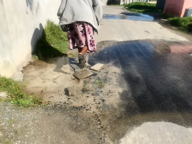 Iconic women’s housing project of the 1990s, today awash in sewage ...