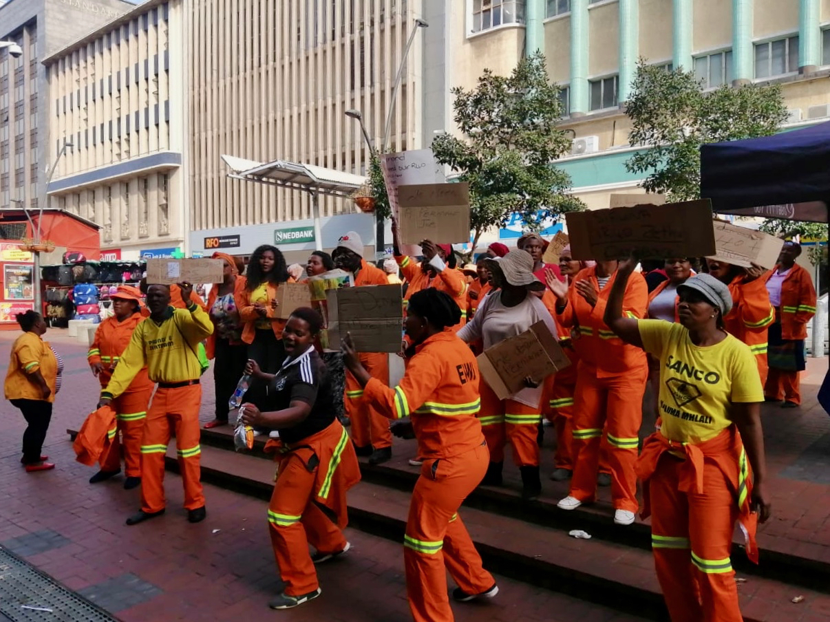 Uitenhage public works employees want permanent jobs | GroundUp