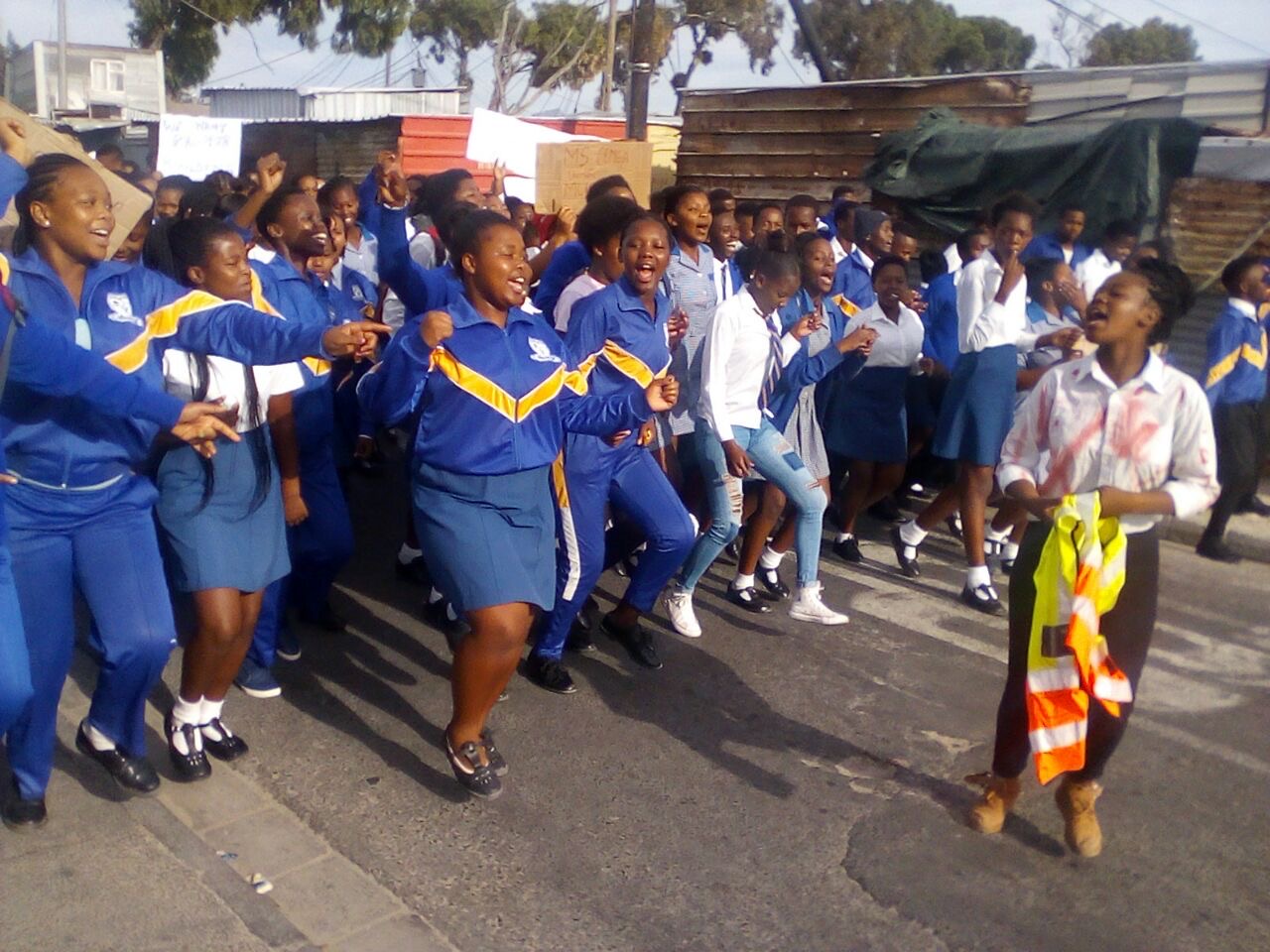 “We are 52 students in one container” | GroundUp