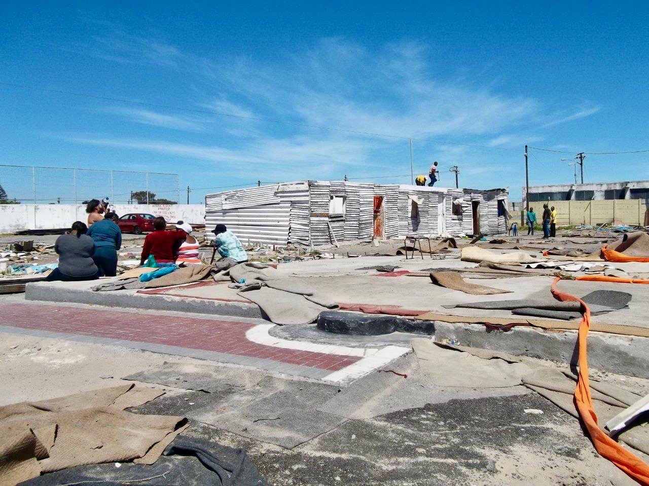 Church removed for shacks | GroundUp