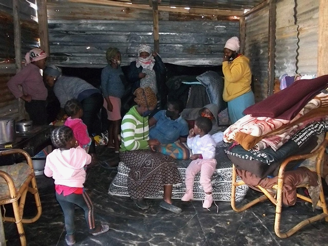 Makeshift church takes in flood victims in Bloekombos | GroundUp