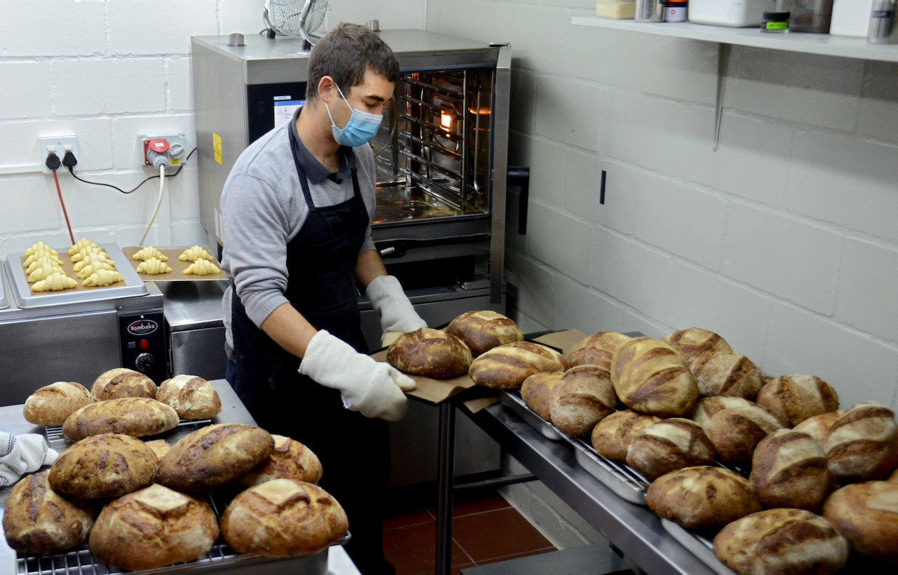 Lockdown in pictures - Day 127: Baking bread | GroundUp