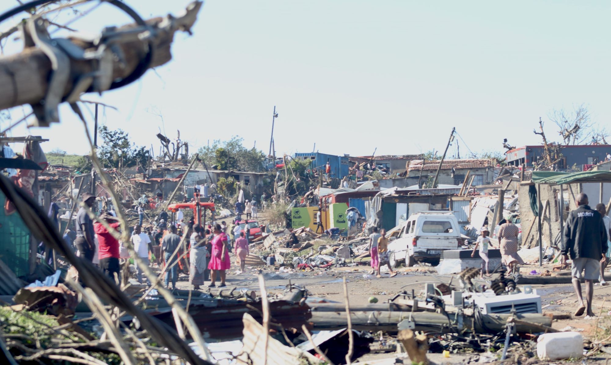 Over 1,000 shack dwellers displaced by Tongaat tornado | GroundUp